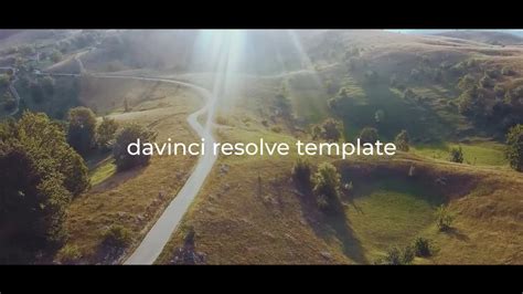 cinematic dynamic opener davinci resolve templates motion array