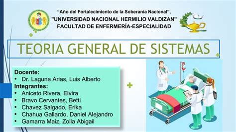 Teoria General De Sistemas Grupo 7 Pptx
