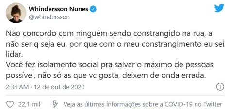 Whindersson Nunes Fala Sobre Vídeo De Vitão Que Viralizou Na Internet