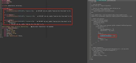 rust analyzer loadoutdirsfromcheck not working · issue 794 · neovim