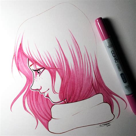One Marker Drawing By Lethalchris On Deviantart