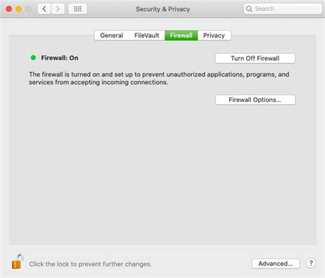 how to customize your macbook s catalina firewall dummies