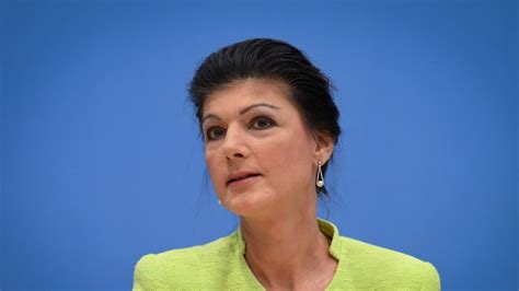 Eu Beitritt Der Ukraine Bündnis Sahra Wagenknecht Spricht Sich Gegen