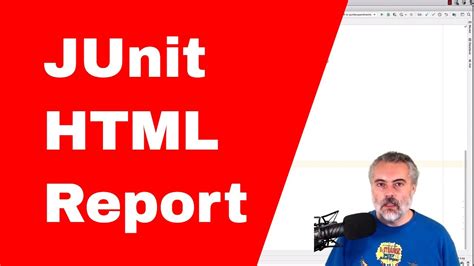 how to generate an html report for junit tests youtube