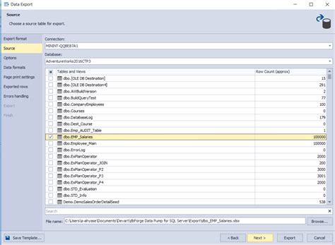 sql server database tables export and import methods {coding}sight