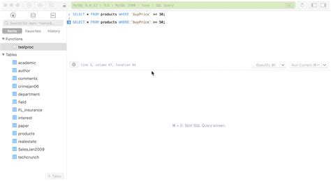 a native sql workbench alternative for mac and windows