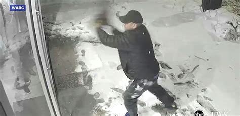 What This Burglar Did On Surveillance Video Before Smashing A