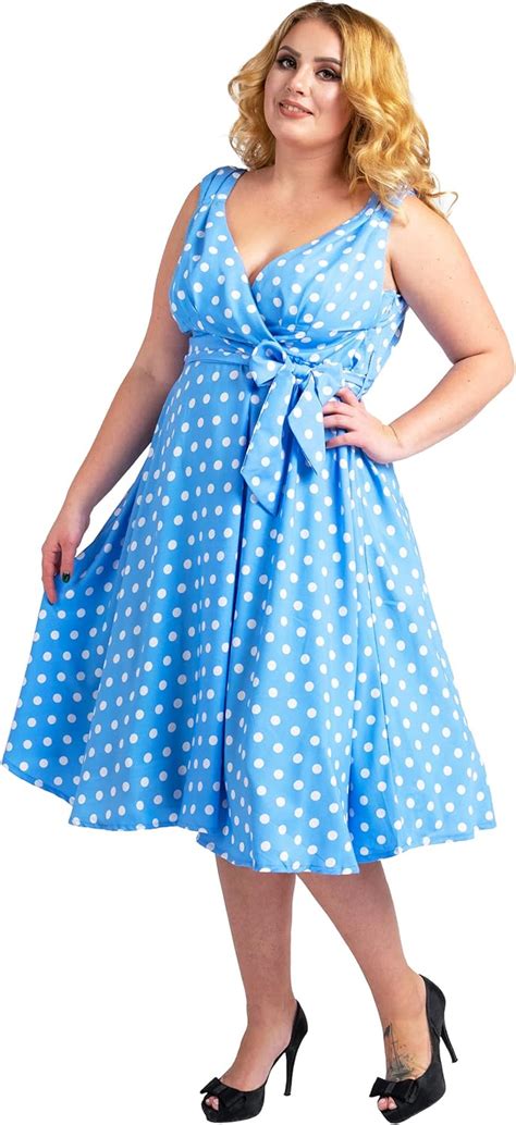 Polka Dot Dresses 20s 30s 40s 50s 60s