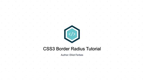 css3 border radius tutorial