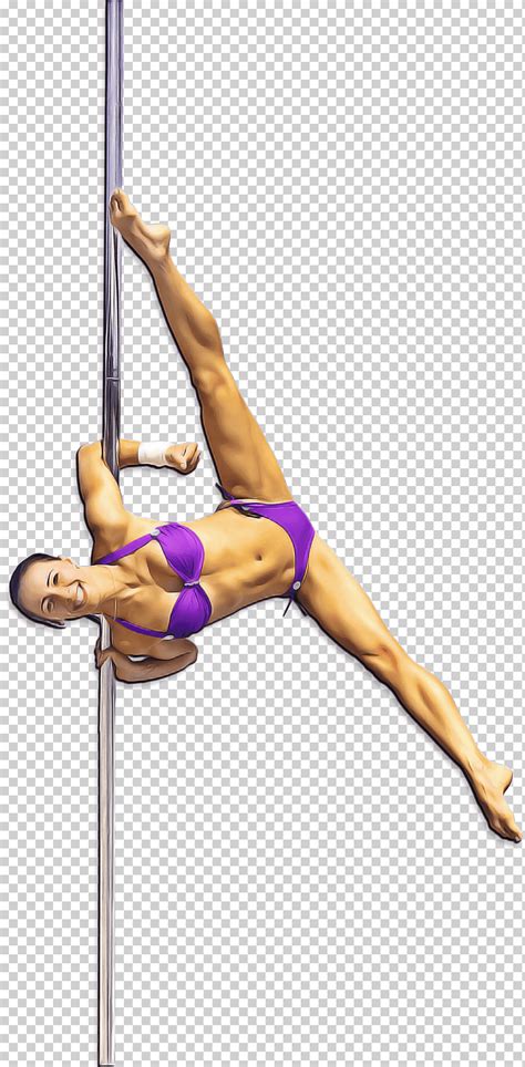 Fitness Physical Fitness Pole Dance Purple Performing Arts