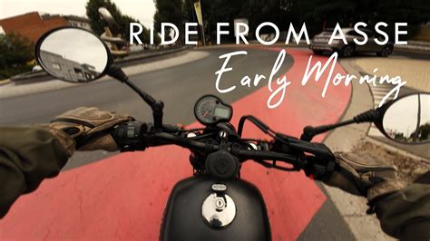 [pov] Morning Ride From Asse Hyosung Gv300s Beginner Cinematic