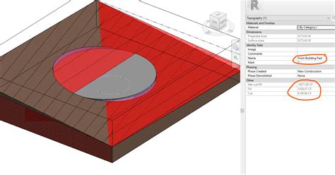 solved building pad is not calculating cut fill autodesk community