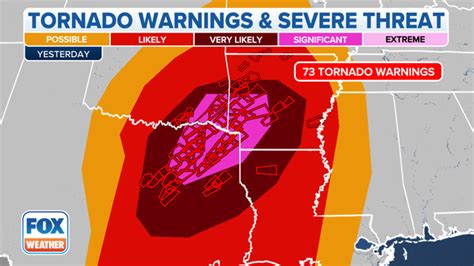 At Least Two Ef 3 Tornadoes Confirmed During Deadly Tornado Outbreak In