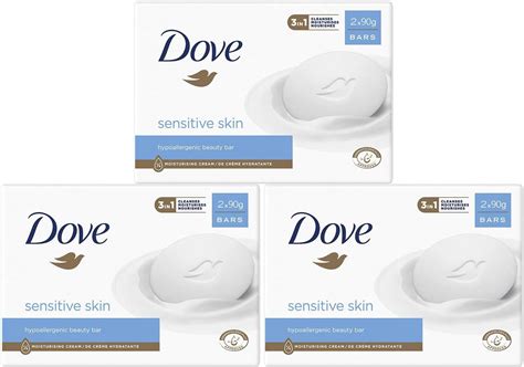 Dove Hypoallergenic Beauty Cream Bar 3 In 1 Cleanses Moisturises And
