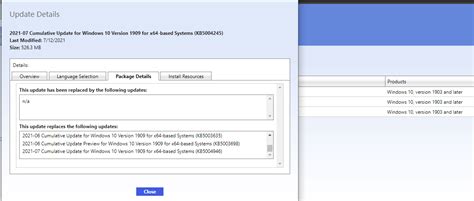 sccm patch deployment issue with windows cumulative updates configmgr