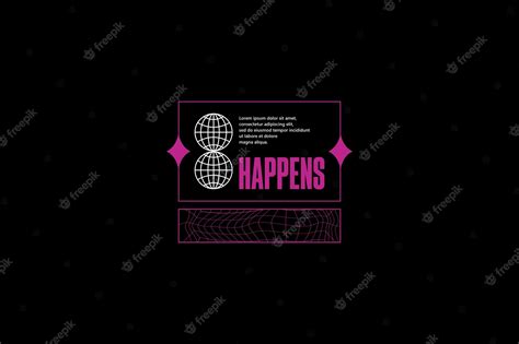 Premium Vector Streetwear Template Modern Design Element