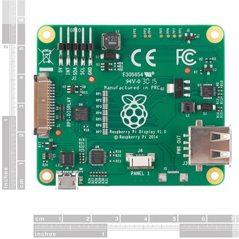 raspberry pi lcd 7 touchscreen lcd 13733 sparkfun electronics
