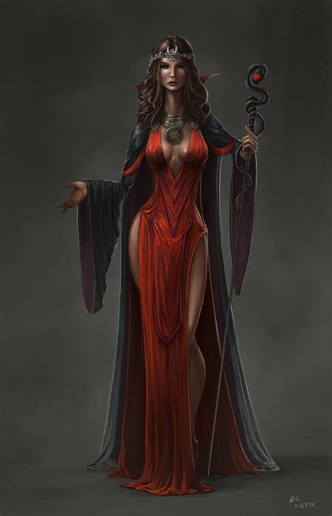 Image Result For Dnd Infernal Fantasy Art Women Female Character