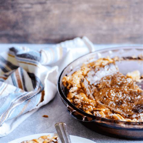 Salted Honey Custard Pie Recipe Something Swanky Dessert Blog