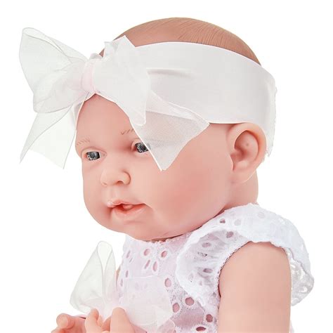Jc Toys La Newborn All Vinyl Anatomically Correct Real Girl 15 Doll In