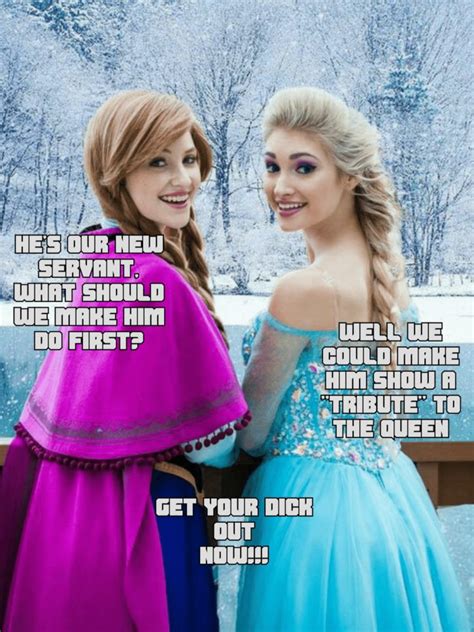 Anna And Elsa ~ Frozen Cosplay Femdom – Rule 34 Femdom Club