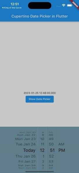 cupertino date picker in flutter a complete guide
