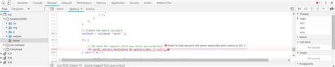 javascript send formdata through ajax post method return 403 stack