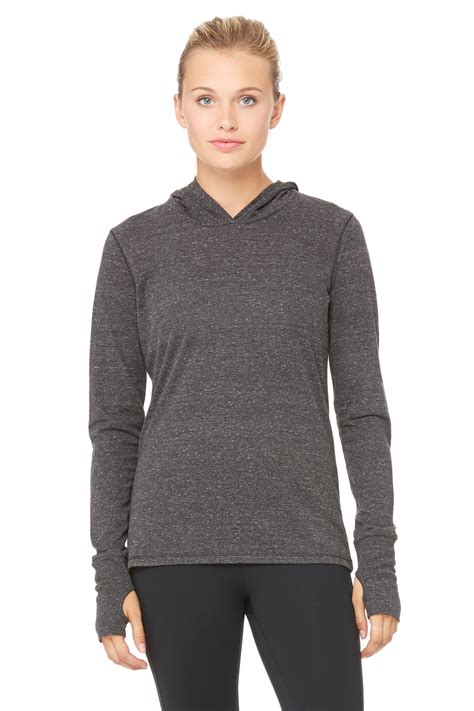 We Love This Hooded Long Sleeve Triblend Tee With Thumb Holes Great