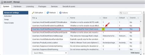 esxi 6 5 remove host client web interface session timeout nolabnoparty