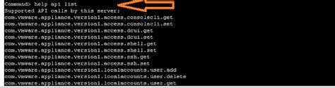 virtualization the future how to execute the api commands in vcsa 6 0