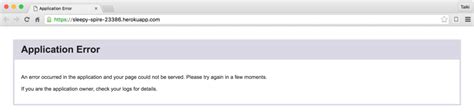 heroku：node js and expressとapplication errorでハマった話 tyoshikawa1106のブログ