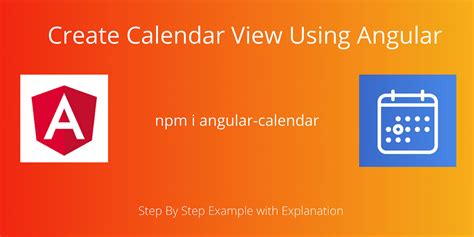 create a calendar using angular and bootstrap by bharathiraja