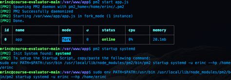 how to deploy a node js app from server setup to production