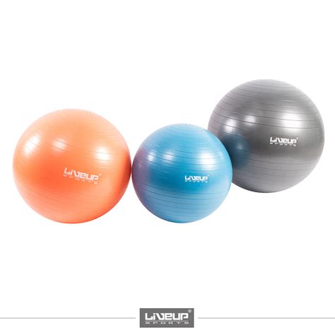 Live Up Anti Burst Gym Ball Pump Various Sizes 65cm Charlies