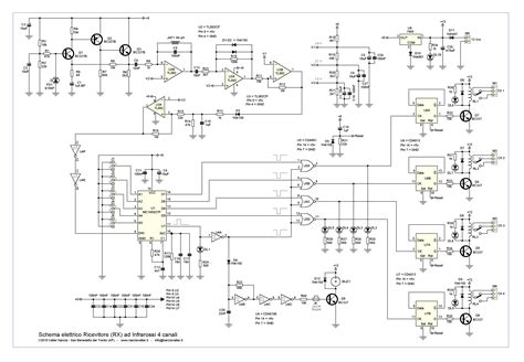 circuito schema radiocomando