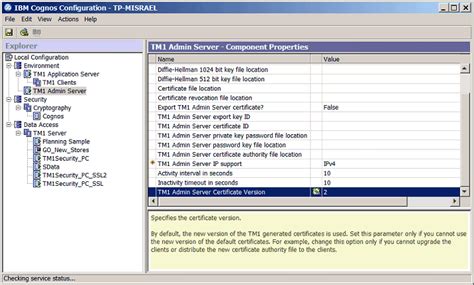 enabling cognos bi to connect to tm1 datasource using custom ssl