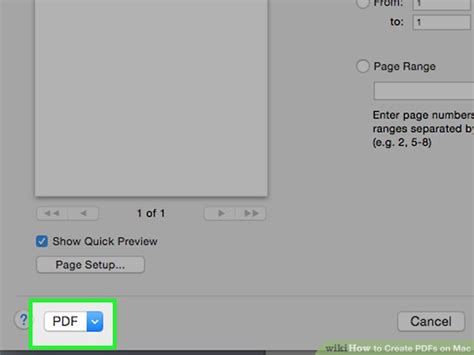 how to create pdfs on mac with pictures