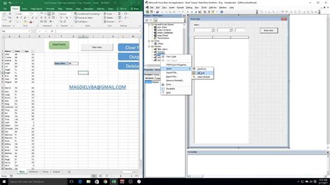 excel vba userform data entry listbox combobox commandbutton youtube