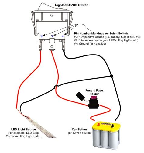 How To Wire 3 Pin Rocker Switch