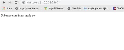 kibana server is not ready yet rumah