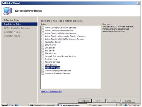 installing iis 7 on windows server 2008 or windows server 2008 r2 the