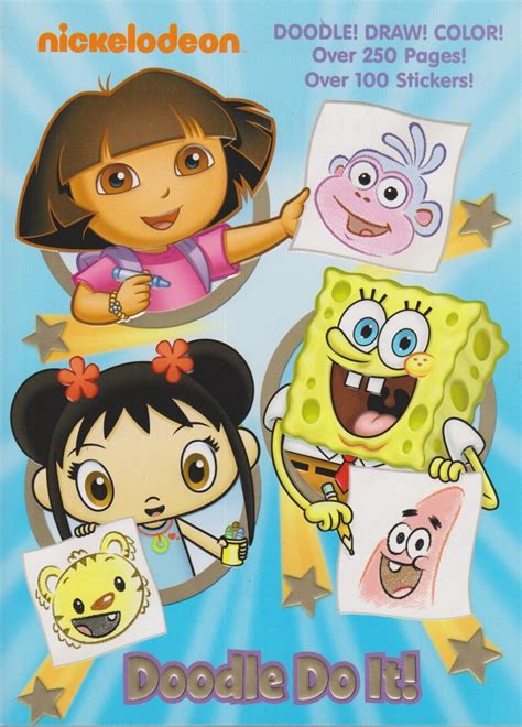 Nickelodeon Doodle Do It Dora The Explorer Kai Lan Spongebob