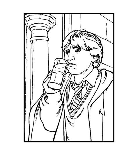 Desenhos Harry Potter Para Colorir 128 Imagens A Imprimir