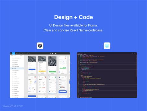 saas项目管理app界面设计figma和react模板 25学堂