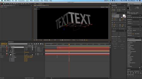 after effects video tutorial 3d corner text the beat a blog by