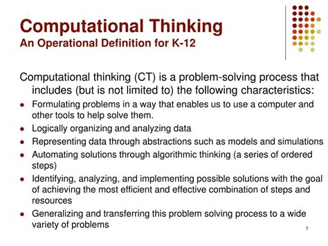 ppt computational thinking powerpoint presentation free download