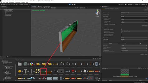 unity game engine sewing up two meshes stack overflow