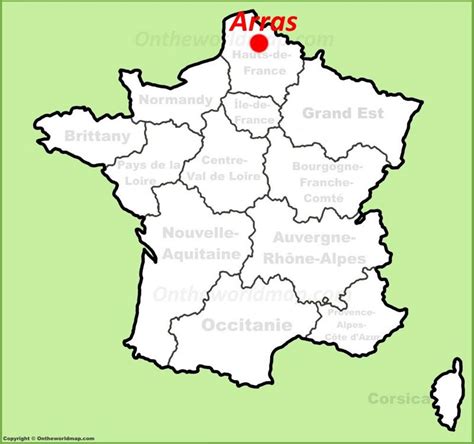 Arras Location On The France Map Ontheworldmap 21850 Hot Sex Picture