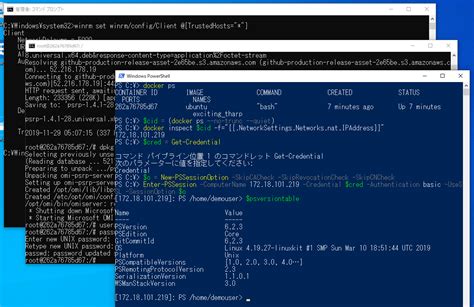 山市良のえぬなんとかわーるど メモ：powershell remoting from windows to