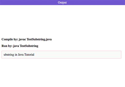 all you should know about substring in java simplilearn